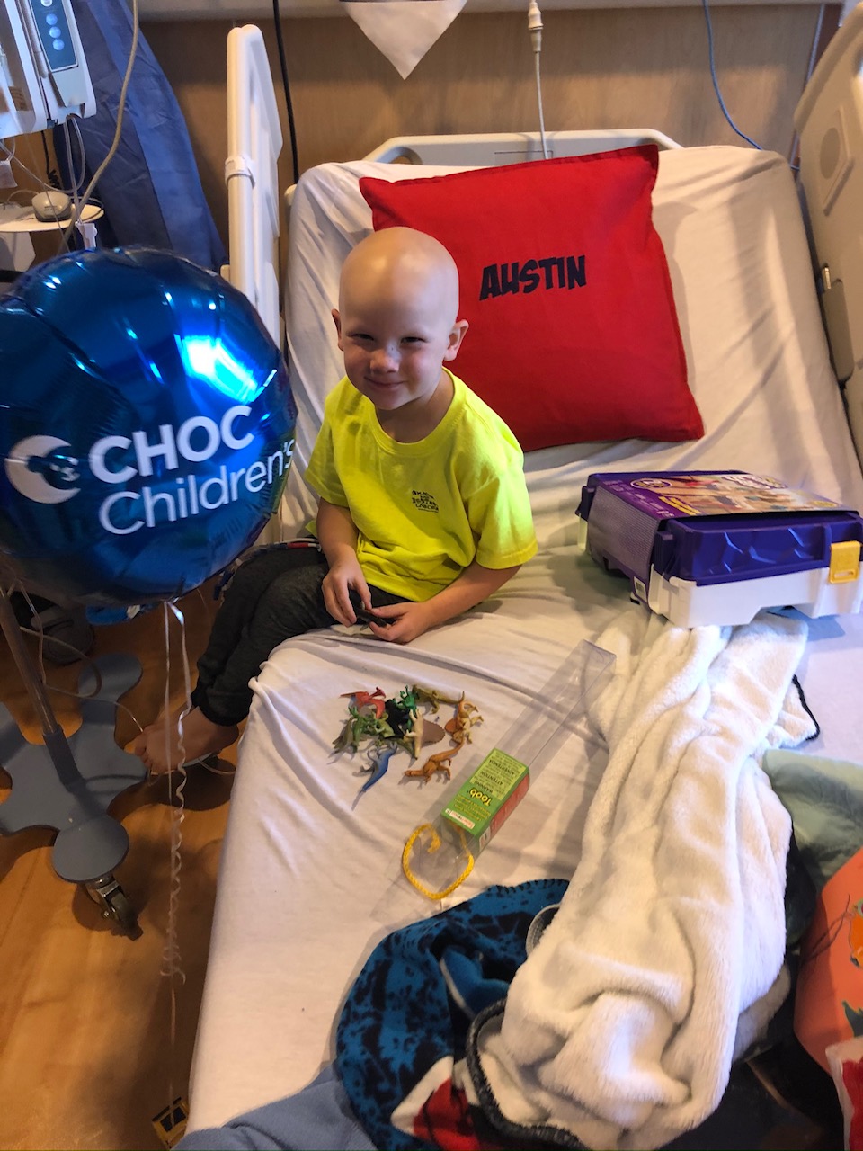 Superhero Austin fights cancer - CHOC Children's Blog