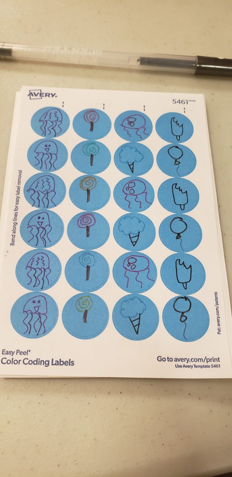 COVID-19 safety sticker doodle art delights CHOC patients - CHOC ...