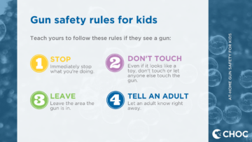 Gun safety rules for kids - CHOC - Children's Health Hub