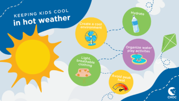 5 ways to keep kids cool during hot weather - CHOC - Children's Health Hub