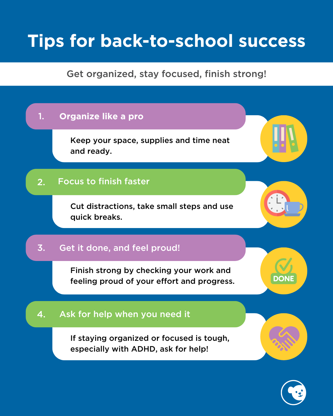 4 Healthy habits for back-to-school success - CHOC - Children's Health Hub